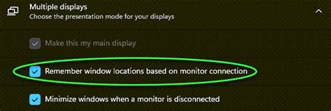 Windows Does Not Remember Window Position And Size