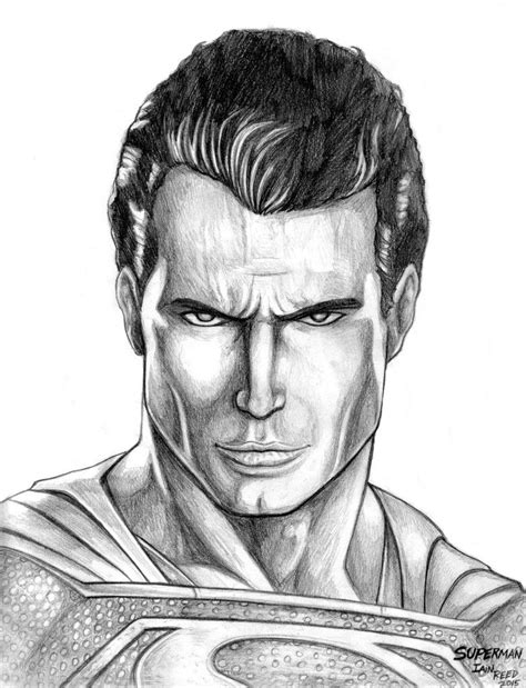 Superman Drawing In Pencil A Step By Step Guide