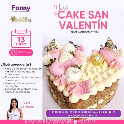 ¡sumérgete En Nuestro Taller Fanny Escuela De Repostería