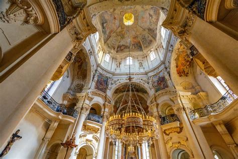 St Nicholas Church Interior Old Town Square Editorial Stock Image