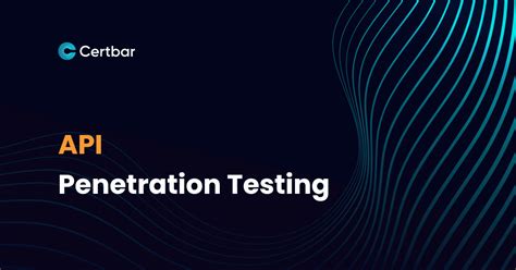 api penetration testing ensuring secure and reliable apis