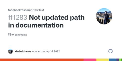 Not Updated Path In Documentation · Issue 1283 · Facebookresearch