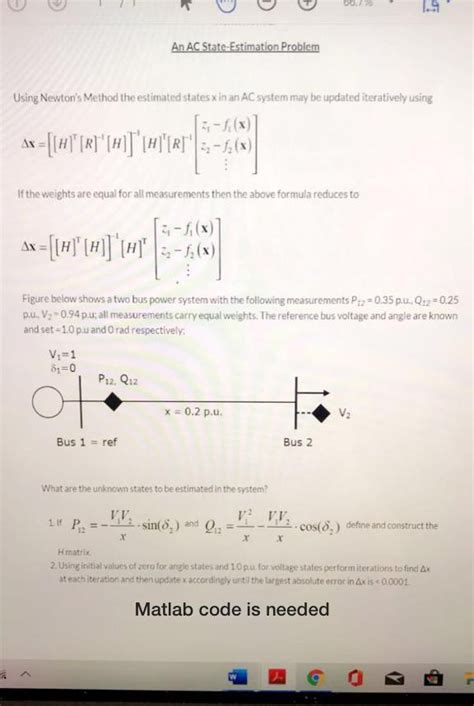 21 06 12 14 An Ac State Estimation Problem Using