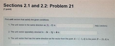 Solved Sections 2 1 And 2 2 Problem 20 1 Point Suppose Chegg Com