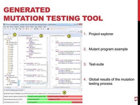 Wodel Test A Model Based Framework For Language Independent Mutation Testing Ppt