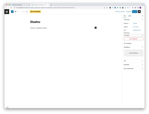 No Bug The Content Is Not Visible In The Frontend Bugs Bricks Community Forum