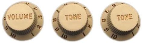 Fender Stratocaster Parchment Knobs Volume Tone Tone Set Of 3 Etsy