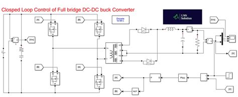 Closed Loop Control Of Isolated Full Bridge Dc Dc Buck Converter Using Matlab