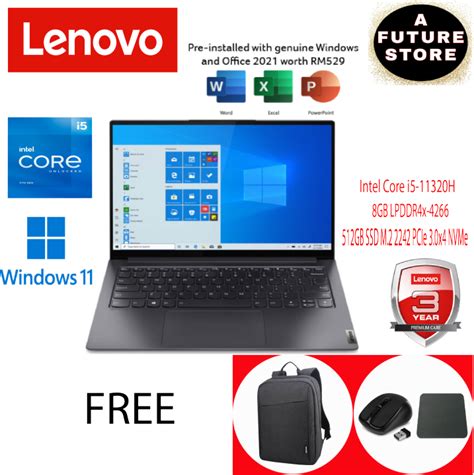 Lenovo Yoga Slim Pro IHU NC ECMJ K Laptop Slate Grey I H GB GB SSD