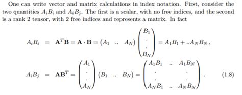 Tensor Calculus Einstein Summation Convention Confusion Physics Stack Exchange