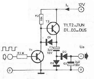 Voltage Inverter Circuit Design Electronic Project