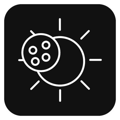 Premium Vector Eclipse Vector Illustration