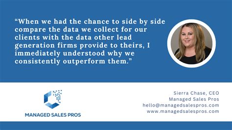 Data Driven Prospecting For Msps Managed Sales Pros