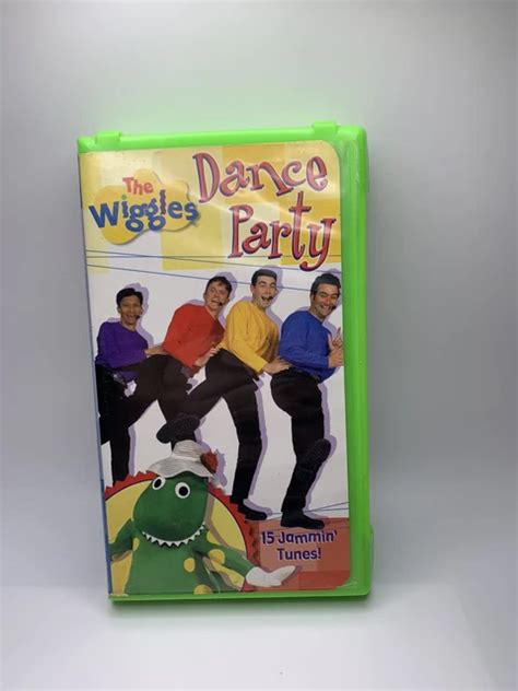 Vhs The Wiggles Dance Party Vhs 2000 Eur 1097 Picclick Fr