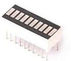 EMERGING TECHNOLOGIES PCS Segment Red LED Bar Graph Display Plane Display Tube Electronic