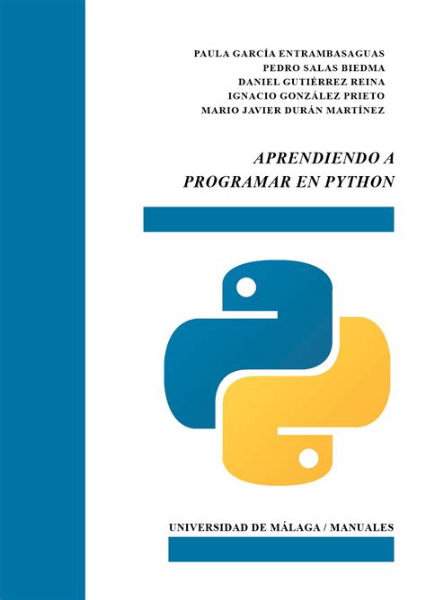 Aprendiendo A Programar En Python Uma Editorial