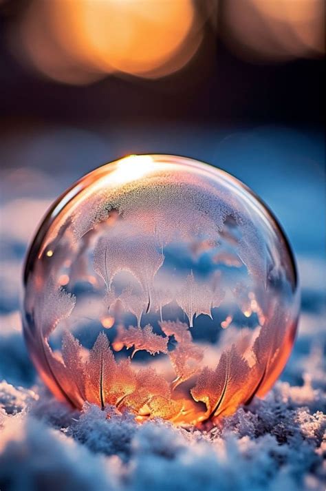 Ai数字艺术雪景二十四节气霜降摄影图片