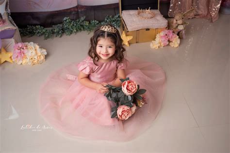 Pre Order Vestido Rosa Amelie El Closet De Baby Chris