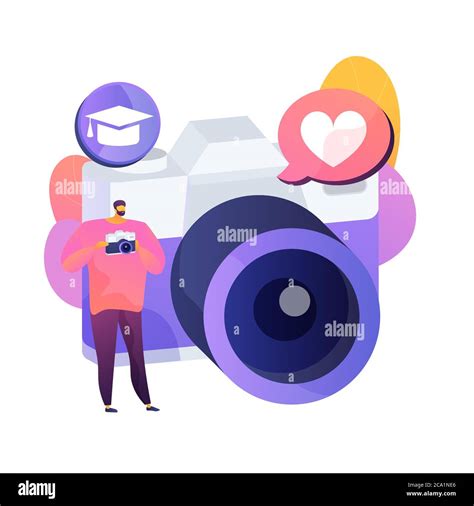 Photography Course Vector Concept Metaphor Stock Vector Image And Art Alamy