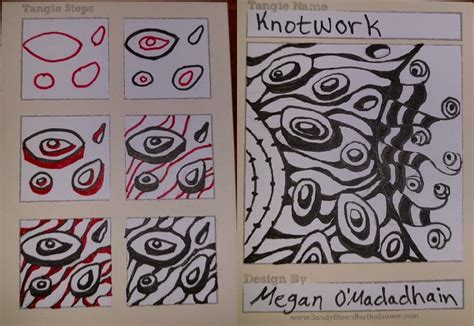 Megan S Tangled Web Finding And Organizing Tangle Patterns