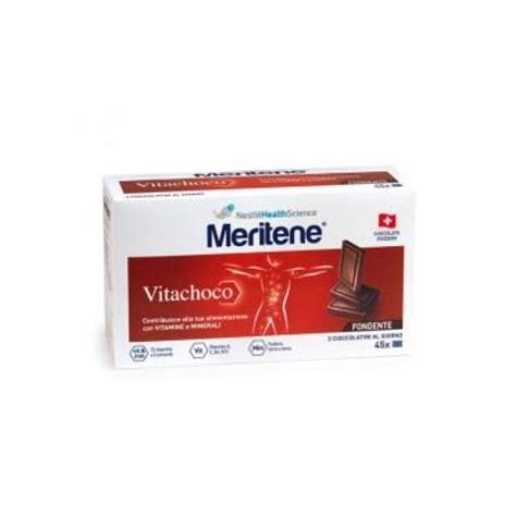 Meritene Vitachoco Fondente 75g Più Medical