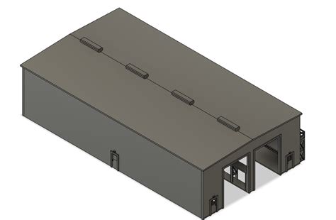 N Scale Engine House 2 Track Cmr Products