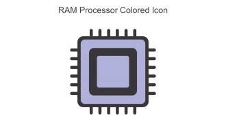 RAM Processor Colored Icon In Powerpoint Pptx Png And Editable Eps Format PPT Example