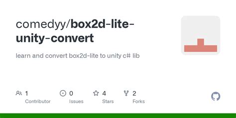 Github Comedyybox2d Lite Unity Convert Learn And Convert Box2d Lite To Unity C Lib