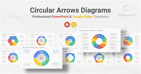 Circular Arrows Diagrams PowerPoint Template Designs SlideGrand