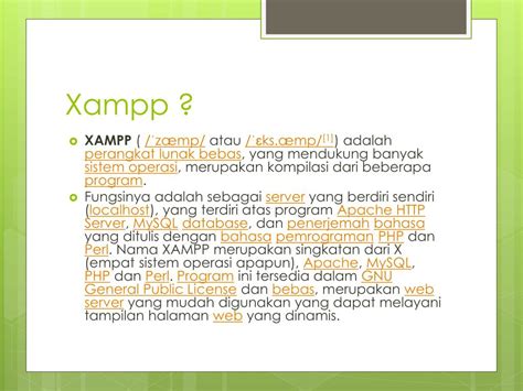 Ppt Vbnet Mysql Connector Mysql Dan Xampp Powerpoint Presentation