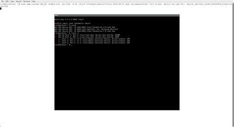 Linux Usb Passthrough For Qemu Gets Error Qemu Could Not Add Usb