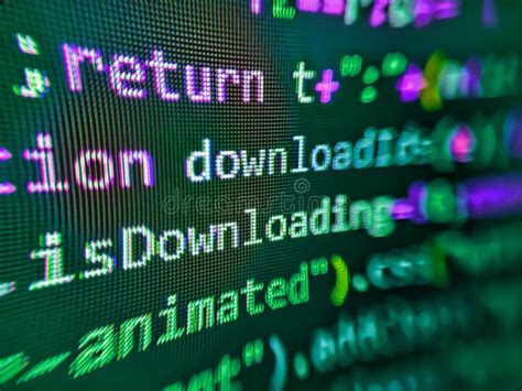 Letters Chars And Digits Web Development Work Concept Technology