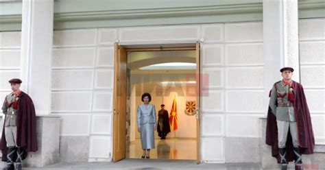 Свечено „Добредојде“ за првата жена претседател во Вила Водно Skopjeinfo Mk