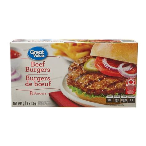 Buy Frozen Burgers Near Me At Low Prices Walmart Canada