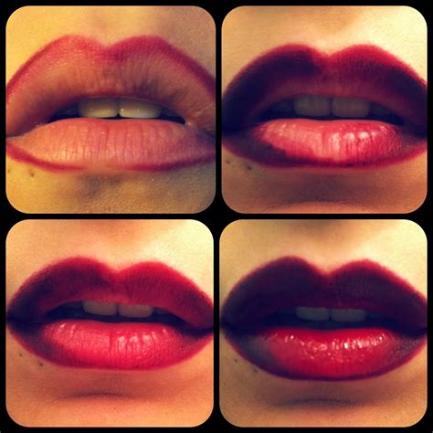 The Trendies How To Do A Perfect Two Toned Sandwiching Colors Lipstick