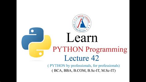Python Lecture42non Parameterized Constructor Parameterized Constructor Youtube
