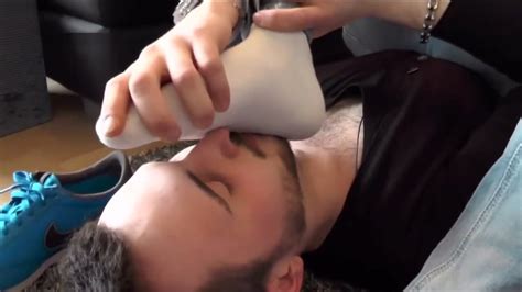 Sniffing Master Feet Thisvid Com