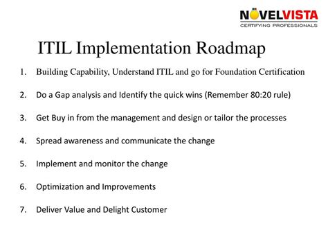 PPT How To Implement ITIL 7 Easy Step Guide PowerPoint Presentation ID 7849931