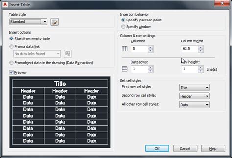 Cara Membuat Tabel Di Autocad Webmasdwi