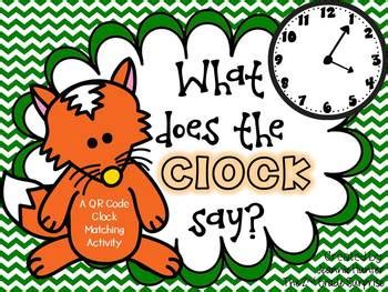 What Does The Clock Say A QR Code Clock Match Up By Jeannie Hunter