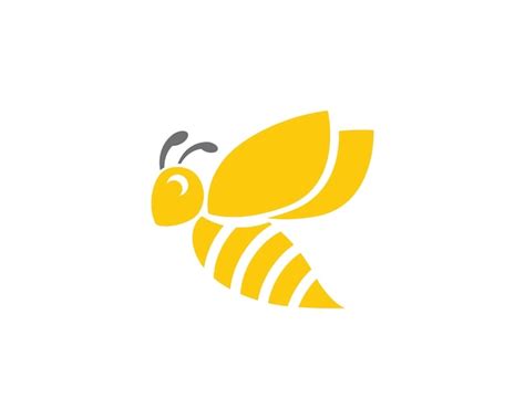 Premium Vector Bee Logo Template Vector Icon