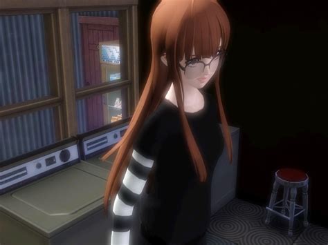 Futaba Sakura And Sojiro Sakura