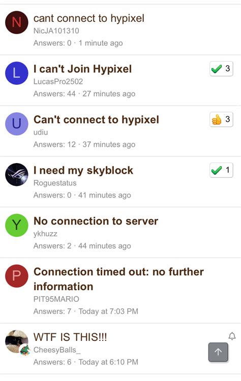 Cant Connect To Hypixel Hypixel Forums