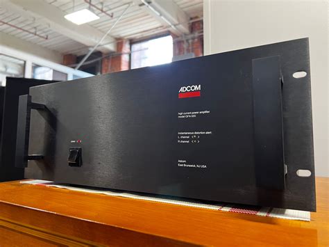 Adcom Gfa 555 Power Amplifier Pure Power Sold Holt Hill Audio