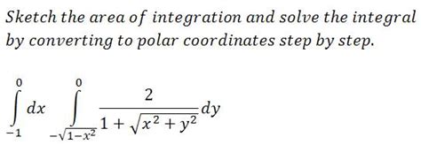 Double Integrals Polar Coordinates