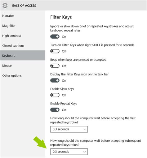 Microsoft The Keyboard Repeat Rate And Sleeping How To Work Around