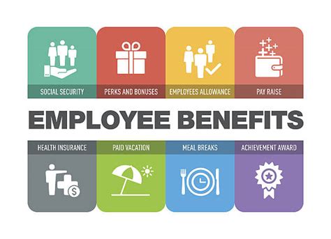 131100 Employee Benefits Icons Stock Illustrations Royalty Free