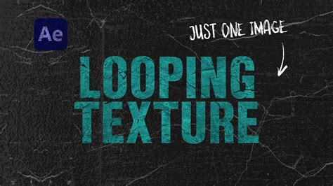 Create A Looping Texture In After Effects Motion Caddy