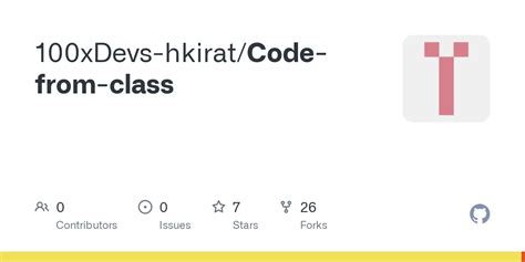 github 100xdevs hkirat code from class