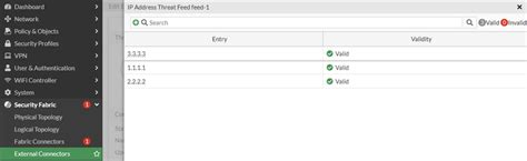 Technical Tip Push Updates To External Threat Fee Fortinet Community